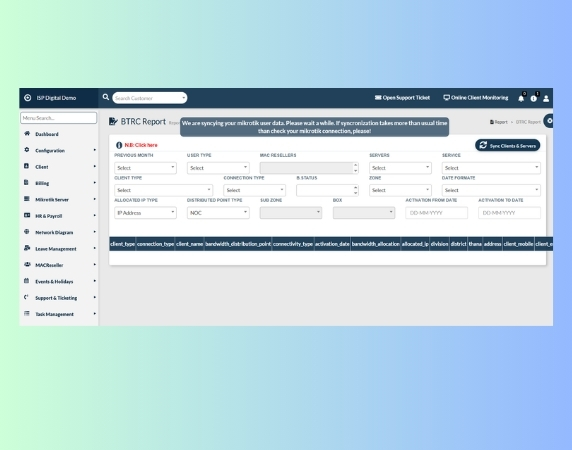 ISP Billing & Management Software Features | ISP Digital
