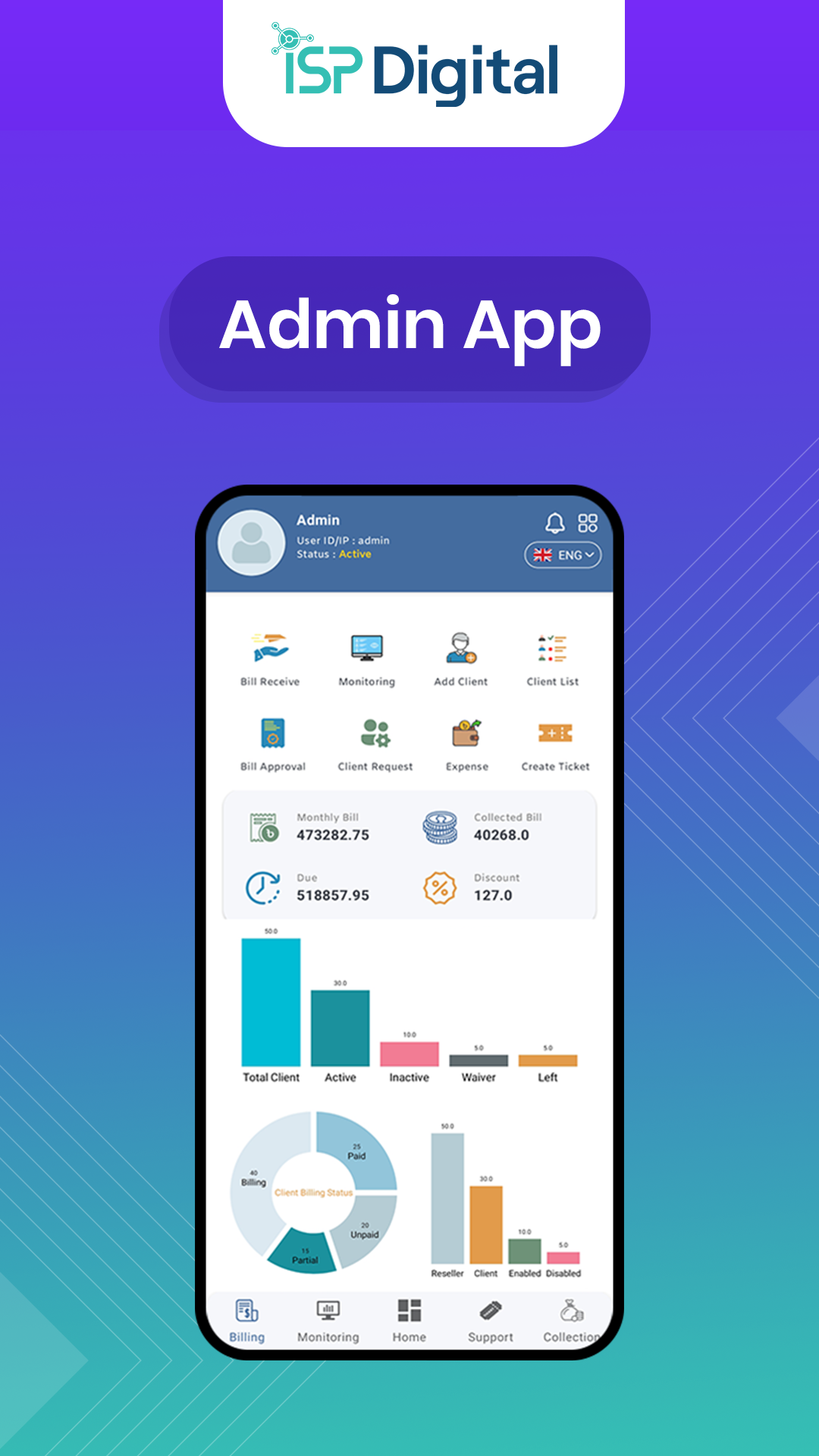 ISP Digital | Best ISP Billing & Management Software in Bangladesh